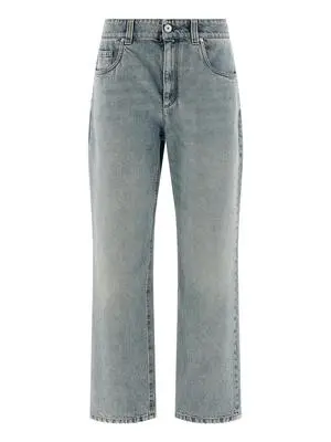 Brunello Cucinelli Retro Denim Jeans - Blue