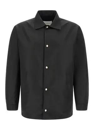 Givenchy GIVENCHY Water-Repellent Polyfaille Coach Jacket Black