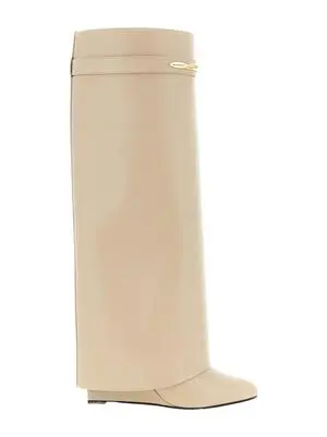 Givenchy Shark Pinch Boots - Cream