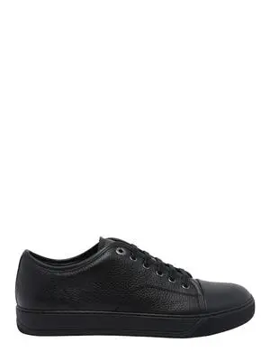 LANVIN Dbb1 Leather Sneakers - Black