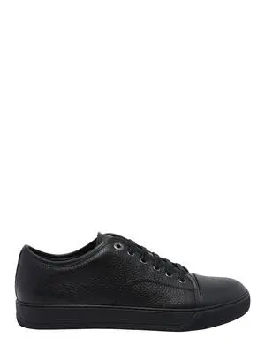 LANVIN Dbb1 Leather Sneakers - Black
