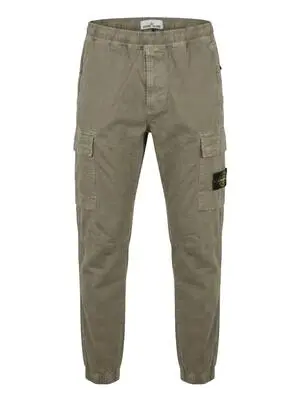 Stone Island Cotton Cargo Trousers - Multicolor