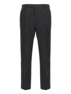 Prada Technical Cotton Trousers - Black