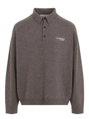 Acne Studios Polo Sweater - Brown