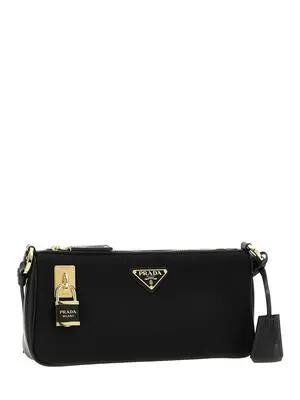 Prada Re-nylon Small Shoulder Bag - Black