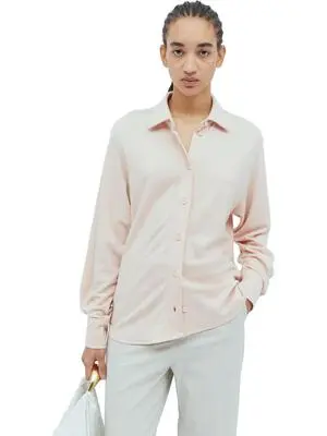 Max Mara Wool Shirt - Pink