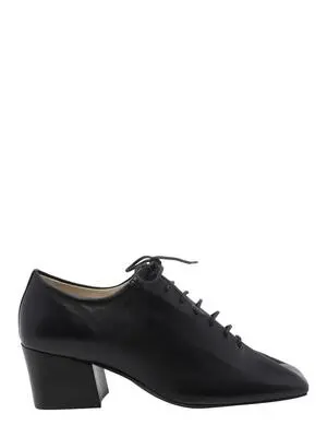 LEMAIRE Classic Derbies With 55mm Heel - Black