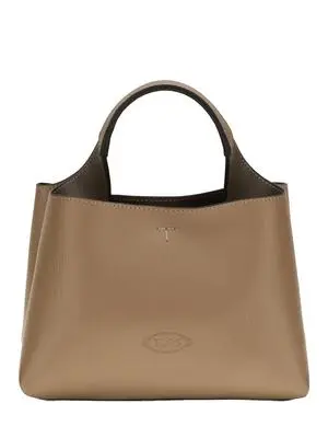 TOD'S TOD'S Micro Leather Handbag Cream