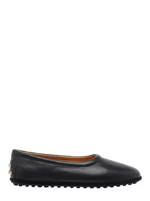 TOD'S Flat Ballets - Black