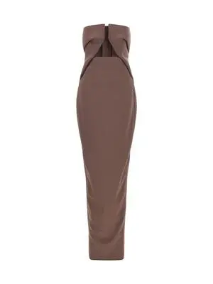 Rick Owens Prong Dress - Brown