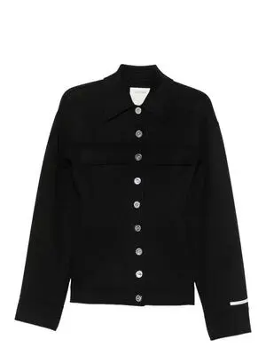 Sportmax Fitted Virgin Wool Jacket - Black