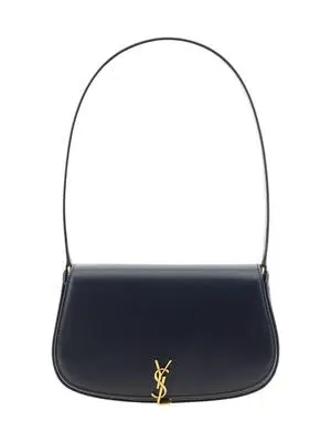 Saint Laurent Mini Voltaire Shoulder Bag - Black