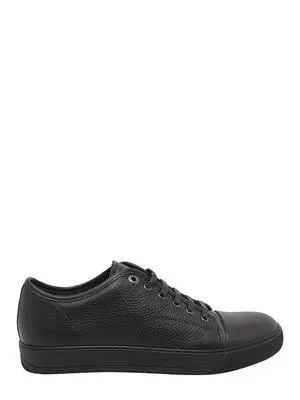 LANVIN Dbb1 Leather Sneakers - Brown