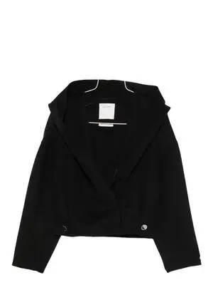 Sportmax Jackets Oversized Jackets - Black