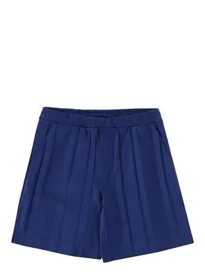 BOSS Huxley Cotton Shorts - Blue