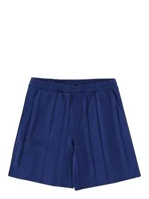 BOSS Huxley Cotton Shorts - Blue