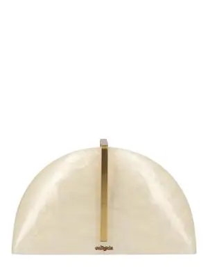 Cult Gaia Laguna Acrylic Clutch - Cream