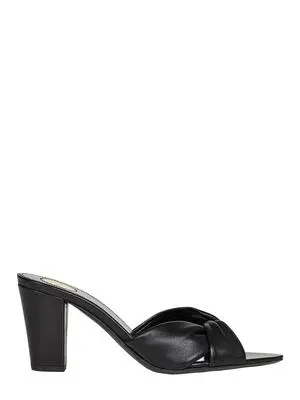 Saint Laurent SAINT LAURENT Nappa Leather Franciane Mule Sandals Multicolor