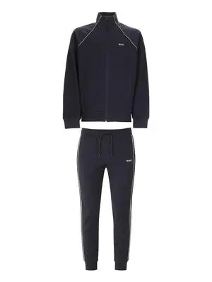 BOSS Set Tracksuit Con Logo - Blue