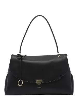 FERRAGAMO Sofia Shoulder Bag - Black