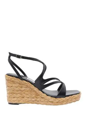 JIMMY CHOO Ayla Wedges - Black