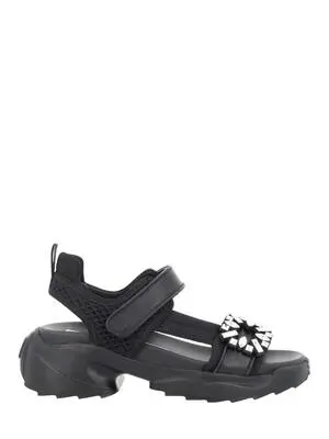 ROGER VIVIER Sandalo Viv On The Run - Black