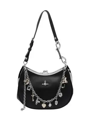 VIVIENNE WESTWOOD Charm Frame Purse - Black