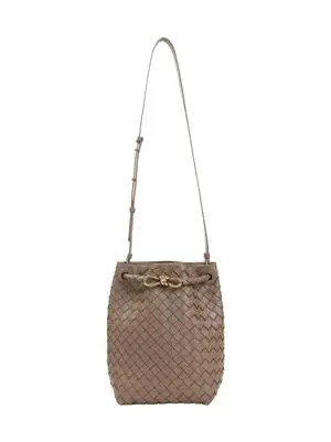 Bottega Veneta Andiamo Bucket Bag - Brown