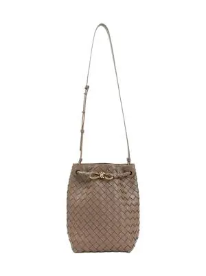 Bottega Veneta Andiamo Bucket Bag - Brown