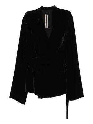 Rick Owens Velvet Cardigan - Multicolor