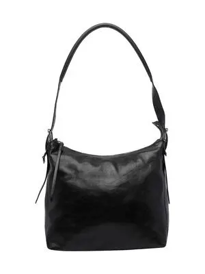 LEMAIRE Small Belted Hobo Bag - Brown