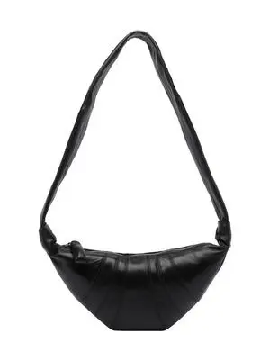 LEMAIRE LEMAIRE Small Croissant Crossbody Bag Brown