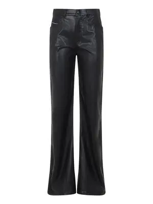 DIESEL® P-lain Eco Leather Pants - Black