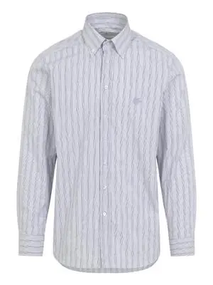 Etro Roma Logo Shirt - Blue