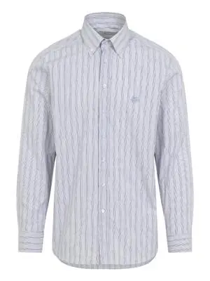 Etro Roma Logo Shirt - Blue