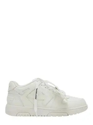 Off-White Leather Out Of Office Sneakers - White