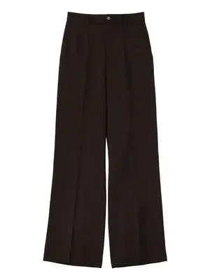 Gucci Silk Jacquard Pants - Brown