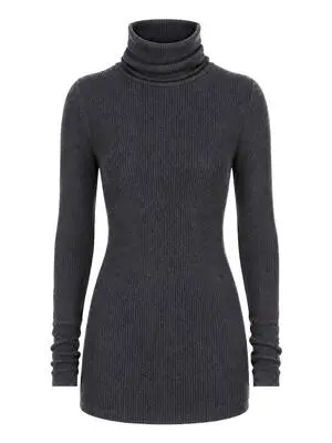 Rick Owens Rick Owens Women Wool Turtle-Neck Sweater Multicolor