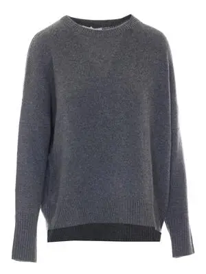 LISA YANG Mila Cashmere Sweater - Gray
