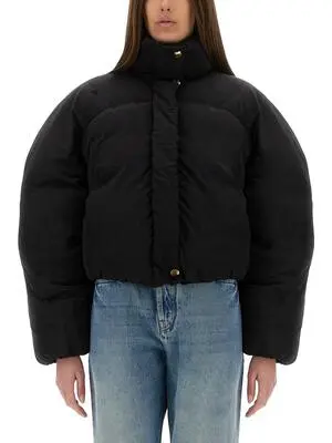 Jacquemus The Caraco Puffer Short Jacket - Black