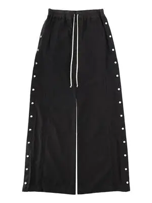 Rick Owens Pusher Wide Leg Pants - Black