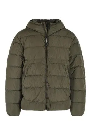 C.P. COMPANY Goggle Down Jacket - Multicolor