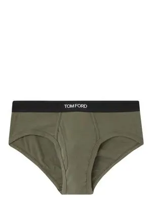 TOM FORD Stretch Cotton Brief - Multicolor
