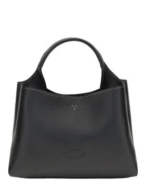 TOD'S Micro Leather Handbag - Black