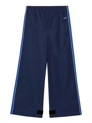 Balenciaga Cotton Blend Jogger Pants - Blue
