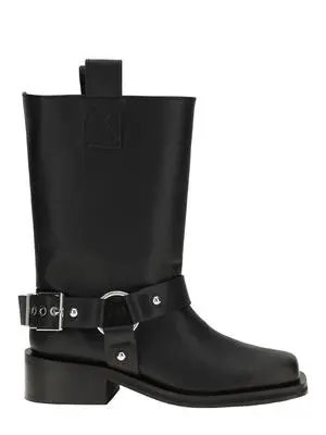 GANNI GANNI Biker Boots Black