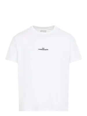 MAISON MARGIELA Logo T-shirt - White