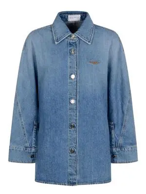 Givenchy Cocoon Denim Shirt - Blue