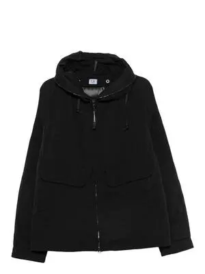 C.P. COMPANY Hooded Goggle Jacket - Black