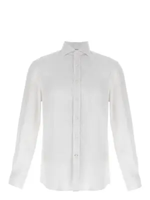 Brunello Cucinelli Linen Shirt - White